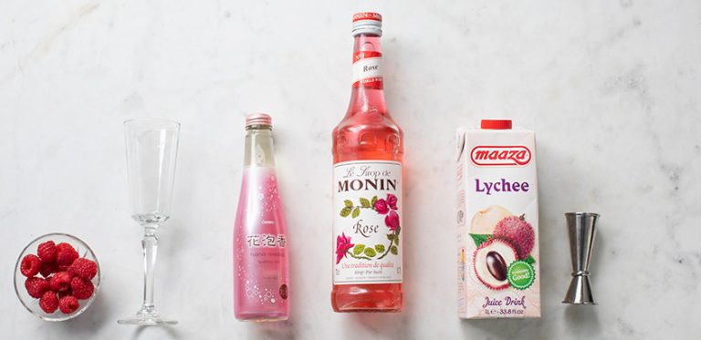 Lychee Rose: fancy en bruisend I Cocktailicious.nl
