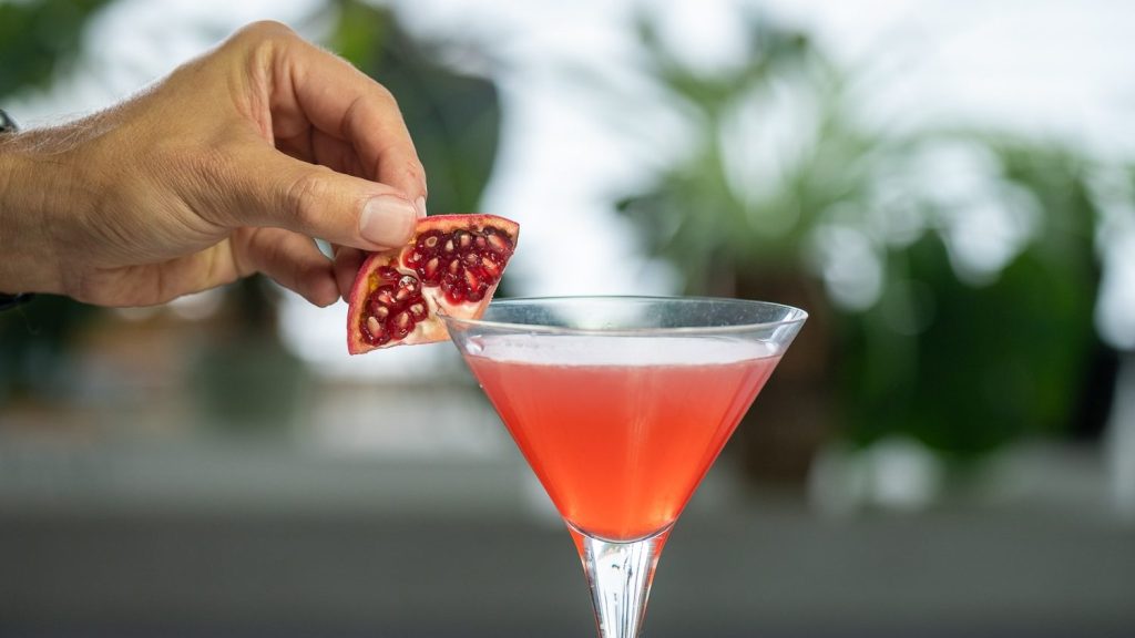 Cosmo Granate - cosmopolitan met granaatappelsap