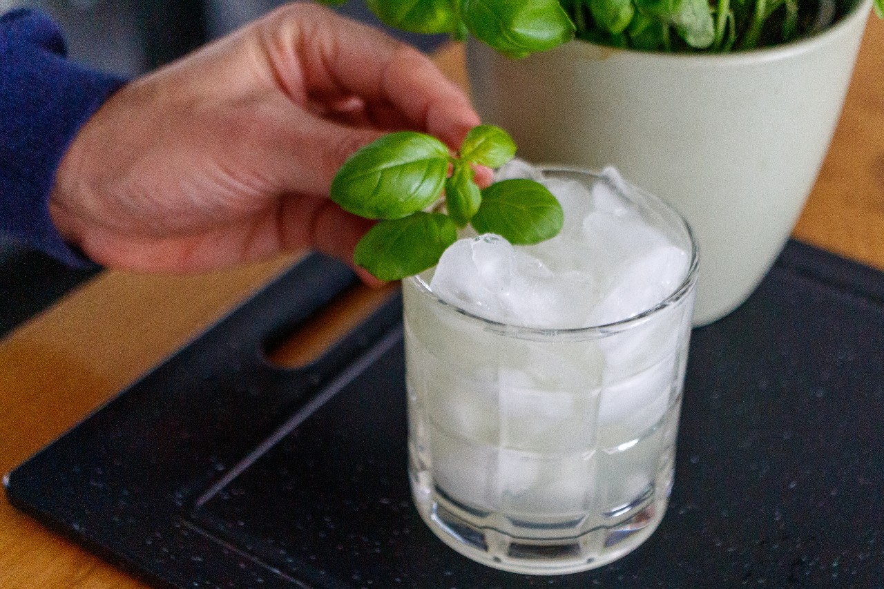 Basil Smash: cocktail met gin en basilicum - Cocktailicious.nl